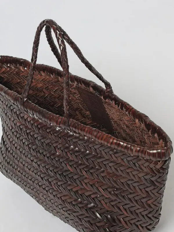 Dragon Diffusion Woven Handbag - Brown