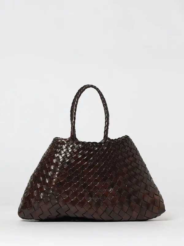 Dragon Diffusion Woven Handbag - Brown