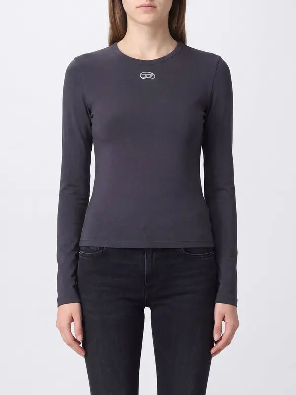 DIESEL® T-uncutieslong-od Long-sleeved T-shirt - Black