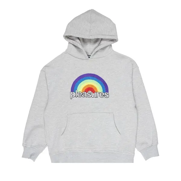 PLEASURES Hooded Pullover Sweatshirt