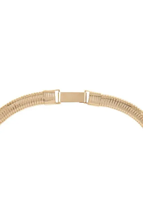 SUSAN CAPLAN 1990s Vintage Gold Plated Collar