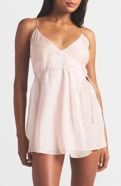 SKIMS Romance Silk Slip Nightgown - Primrose