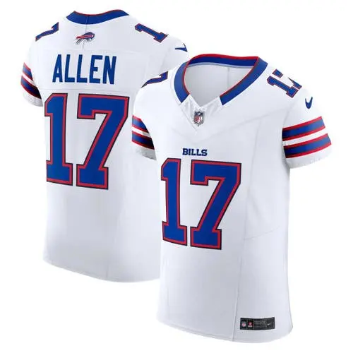 Nike Josh Allen Buffalo Bills Vapor F.u.s.e. Elite Jersey - White