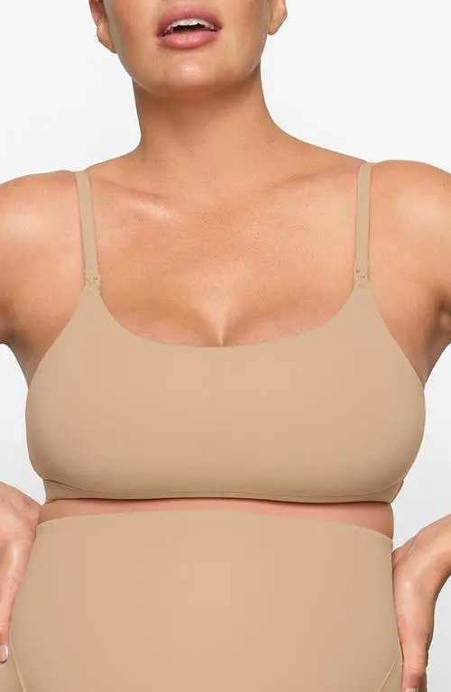SKIMS Fits Everybody Maternity/pumping Bra - Clay
