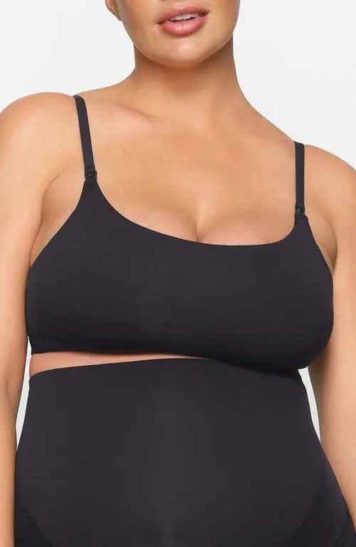 SKIMS Fits Everybody Maternity/pumping Bra - Onyx