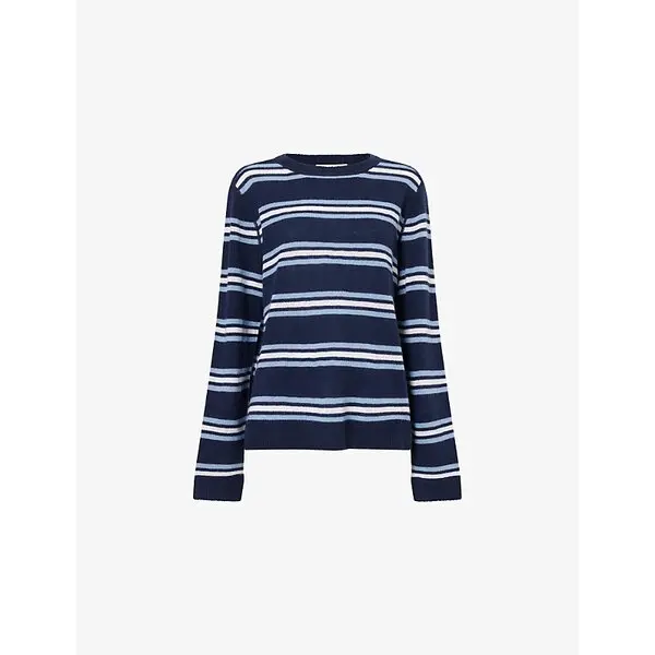 REFORMATION Striped Cashmere Jumper