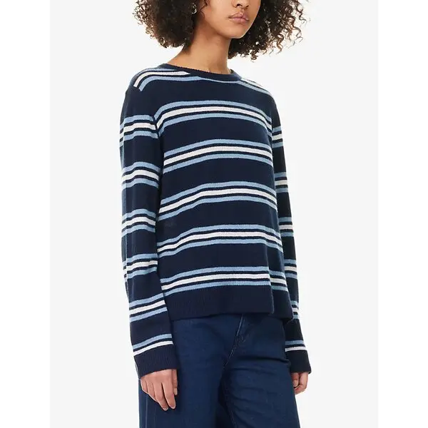 REFORMATION Striped Cashmere Jumper
