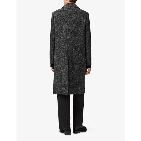 ALLSAINTS Lincoln Double-breasted Wool-blend Coat