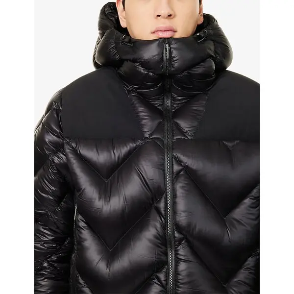 Black Crows Big Plumis Hooded Shell-down Jacket