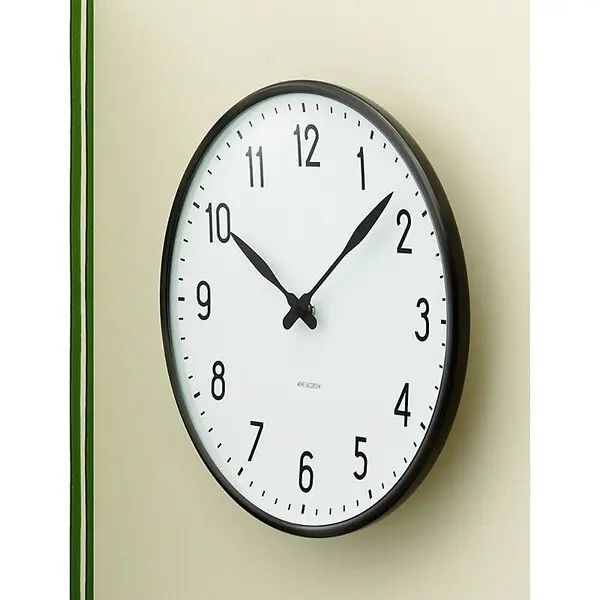 ARNE JACOBSEN Station Wall Clock 29cm