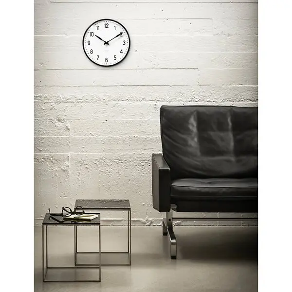 ARNE JACOBSEN Station Wall Clock 29cm
