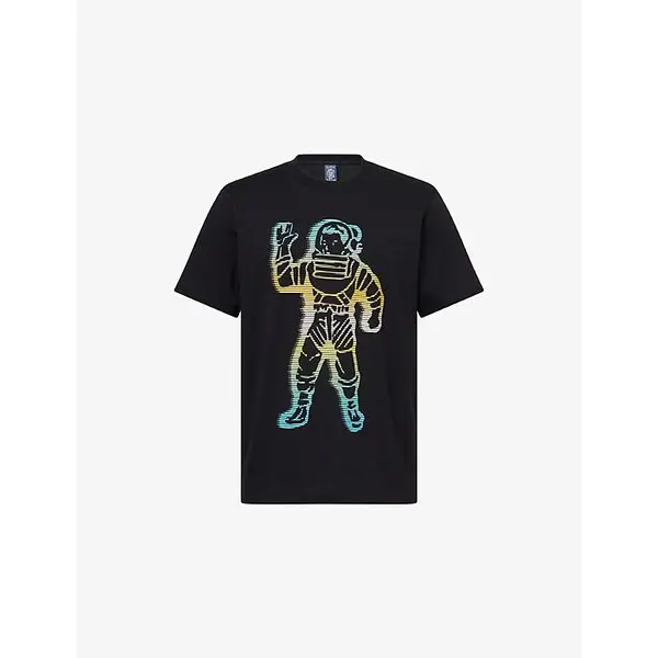 BILLIONAIRE BOYS CLUB Speed Standing Astro Crewneck Cotton-jersey T-shirt - Black