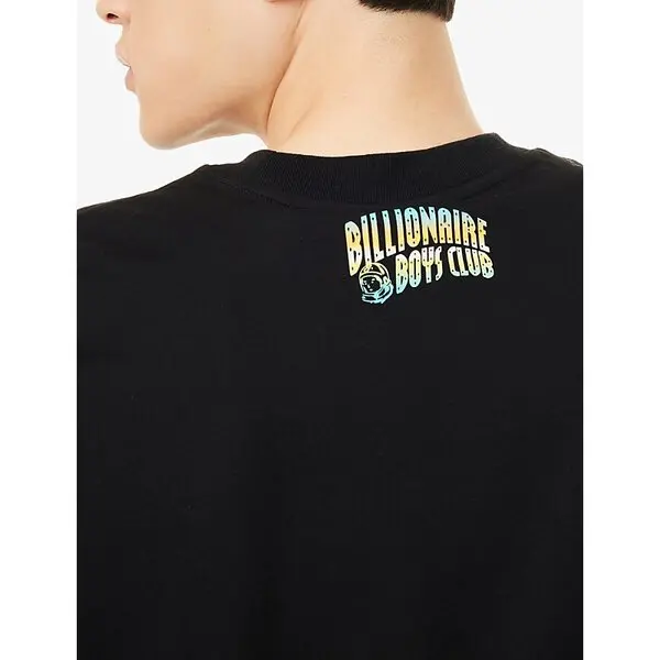 BILLIONAIRE BOYS CLUB Speed Standing Astro Crewneck Cotton-jersey T-shirt - Black