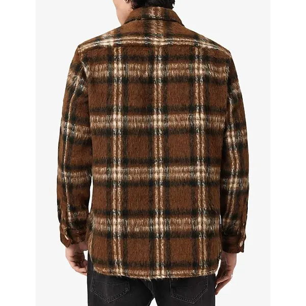 ALLSAINTS Royodo Checked Woven Shirt Xxl