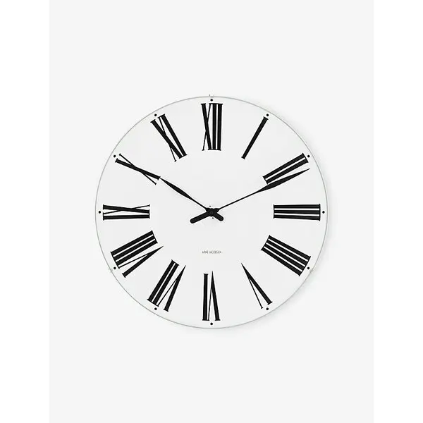 ARNE JACOBSEN Roman Wall Clock 48cm - White