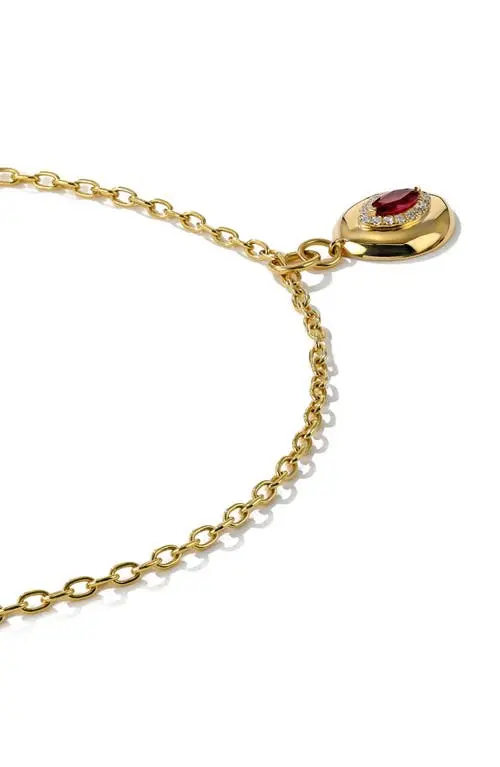MARK HENRY Diamond And Pendant Necklace