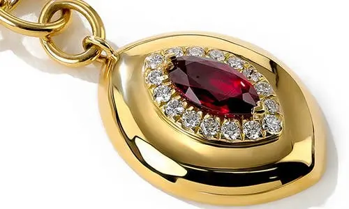 MARK HENRY Diamond And Pendant Necklace