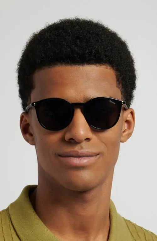 POLAROID 51mm Polarized Phantos Sunglasses - Black/grey
