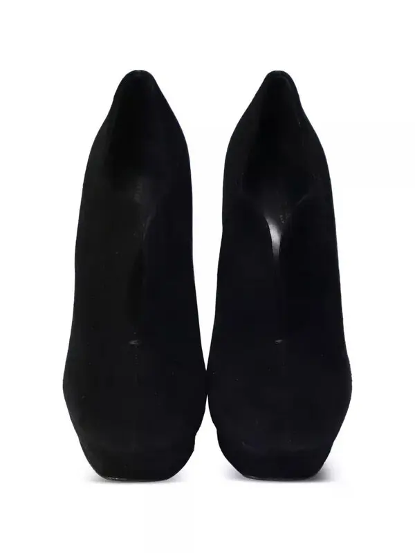 Bottega Veneta Suede Platform Pumps