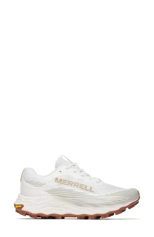 Merrell Agility Peak Running Shoe - White/gum