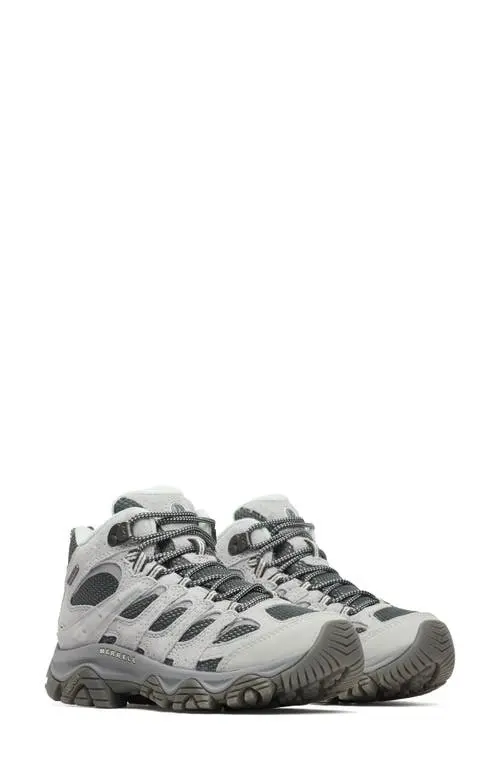 Merrell Moab 3 Mid Waterproof Hiking Boots - Alloy