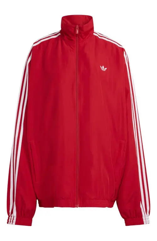 Adidas Originals By Alexander Wang Firebird Adilenium Track Jacket - Better Scarlet/white