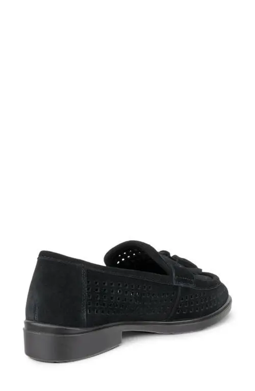 Ecco Classic Tassel Loafer - Black