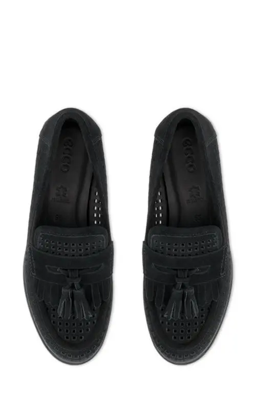 Ecco Classic Tassel Loafer - Black