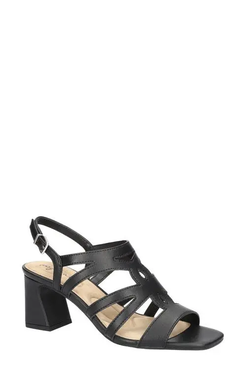 EASY WORKS BY EASY STREET Divine Slingback Sandal - Black