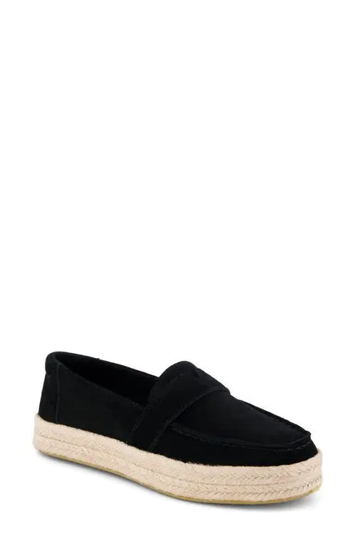 Toms Blakely Espadrille Loafer - Black