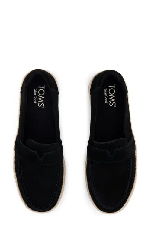 Toms Blakely Espadrille Loafer - Black