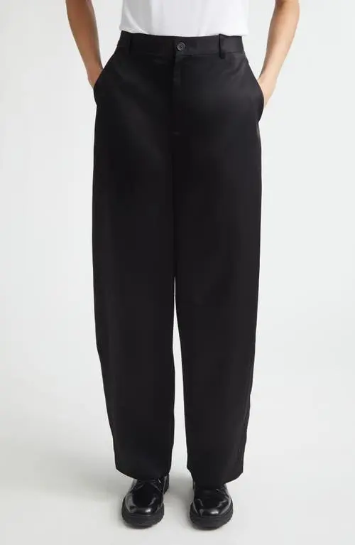 Partow Barrow High-waist Barrel Leg Trousers