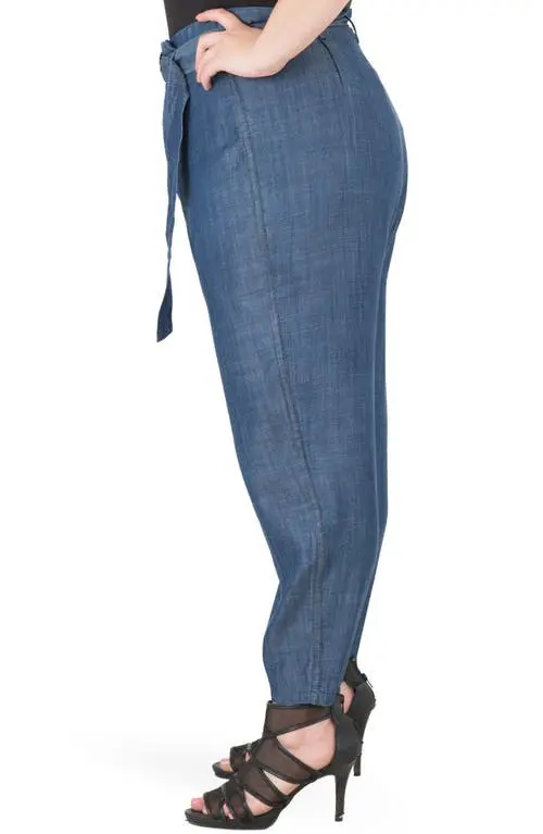 STANDARDS & PRACTICES Marina Belted Paper Bag Waist Trousers
