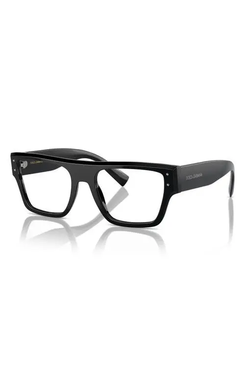 Dolce & Gabbana 54mm Square Optical Eyeglasses