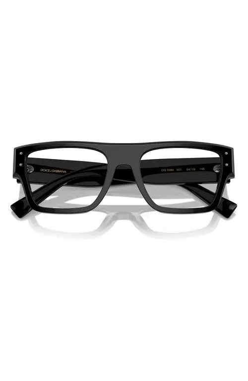 Dolce & Gabbana 54mm Square Optical Eyeglasses