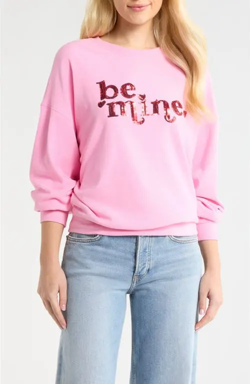 Beach Riot Devyn Be Mine Oversize Sweatshirt