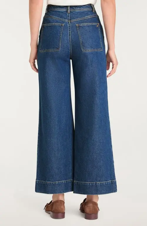 Cinq À Sept Ryker Wide Leg Jeans - Tide