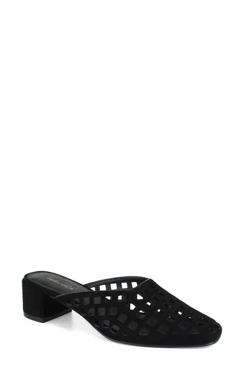 Splendid Ria Geo Cutout Mule - Black