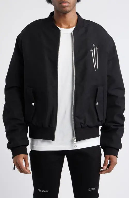 RtA Kayden Cotton Bomber Jacket