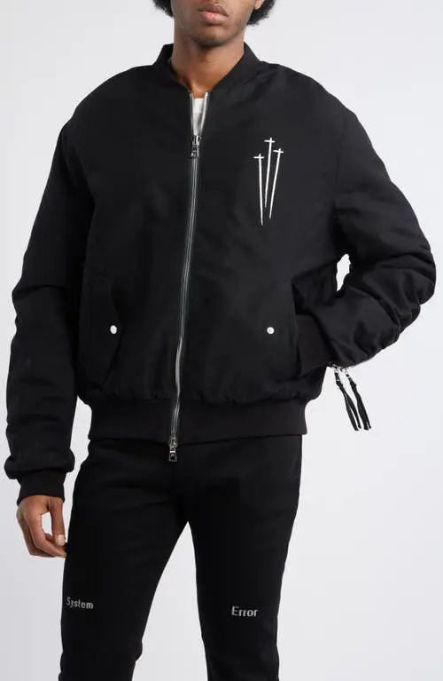 RtA Kayden Cotton Bomber Jacket