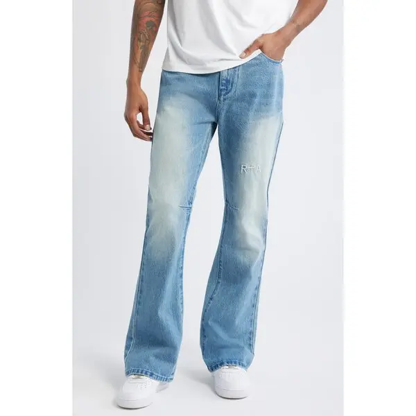 RtA Mael Slim Flare Jeans