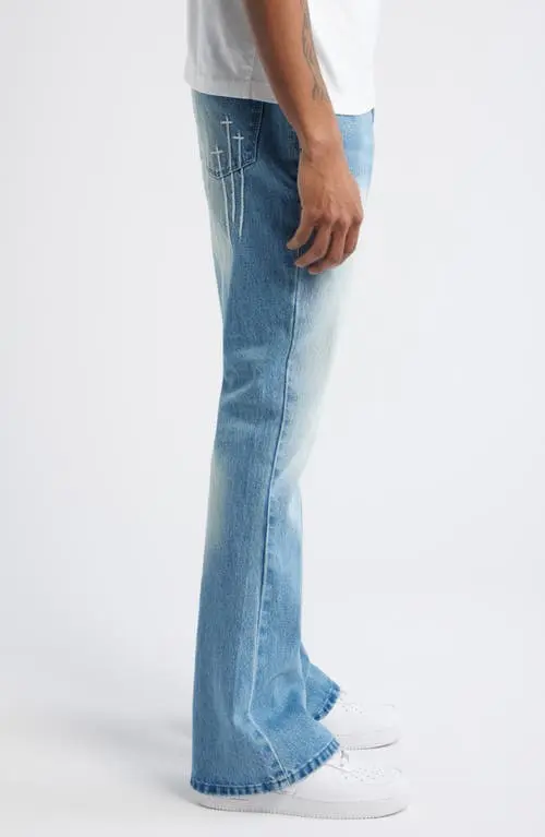 RtA Mael Slim Flare Jeans