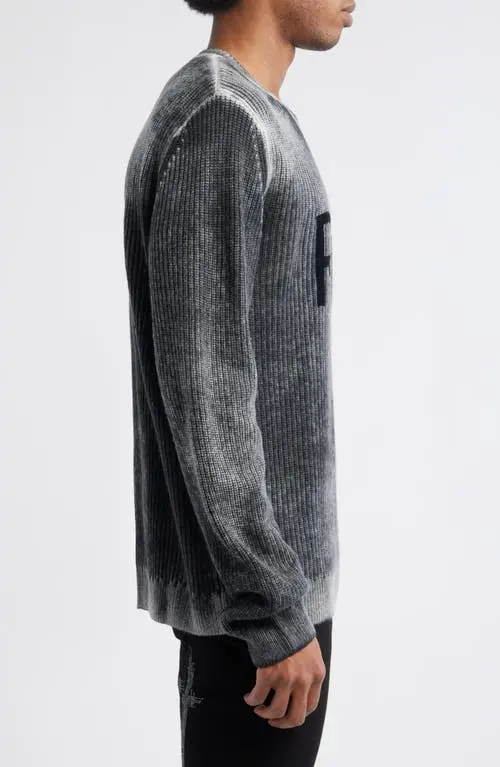 RtA Ethan Washed Relaxed Fit Sweater