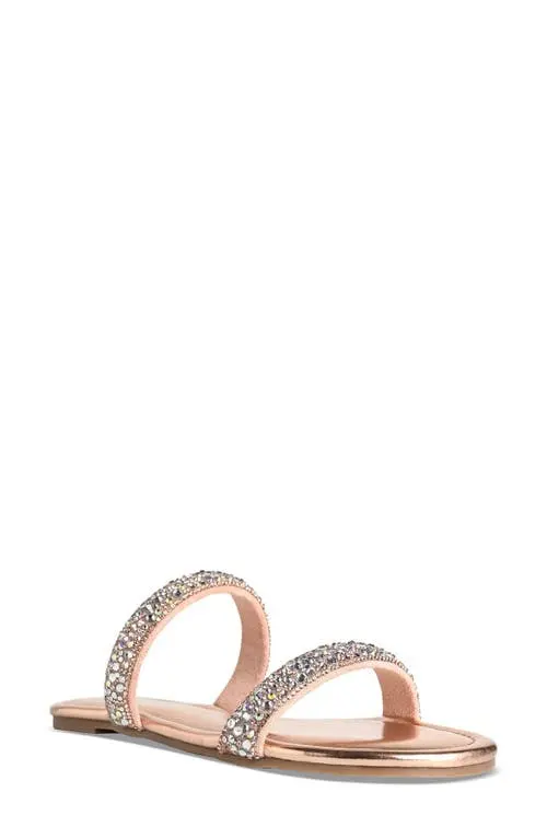 TOUCH UPS Trinity Slide Sandal - Rose Gold