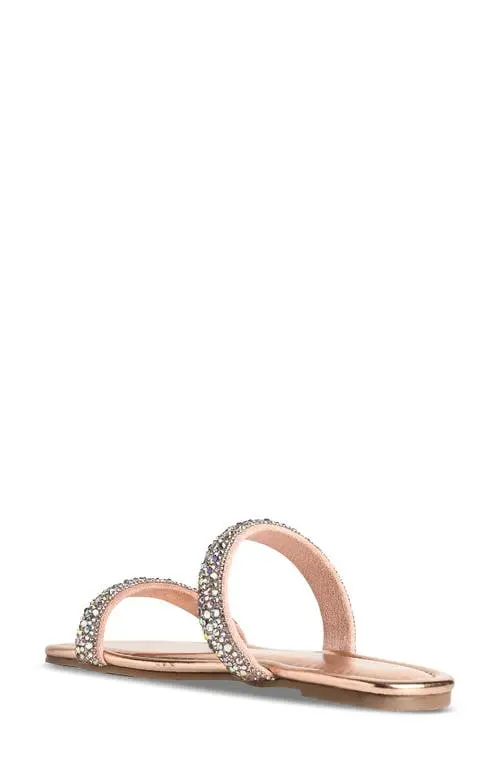 TOUCH UPS Trinity Slide Sandal - Rose Gold
