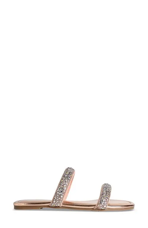 TOUCH UPS Trinity Slide Sandal - Rose Gold