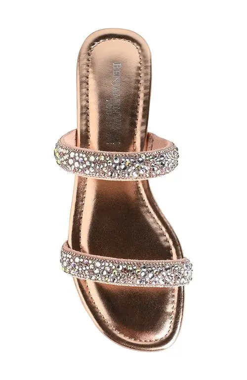 TOUCH UPS Trinity Slide Sandal - Rose Gold