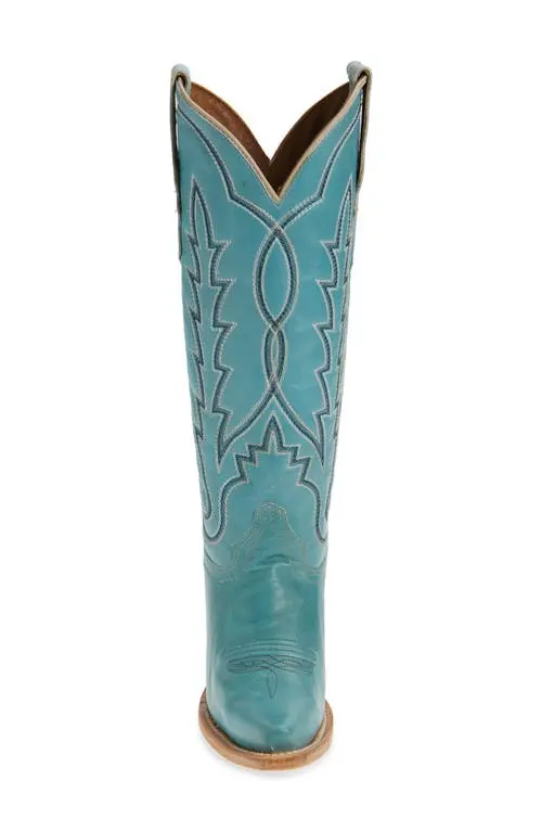 CIRCLE G Embroidered Leather Western Boot
