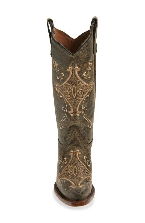 CIRCLE G Embroidered Western Boot