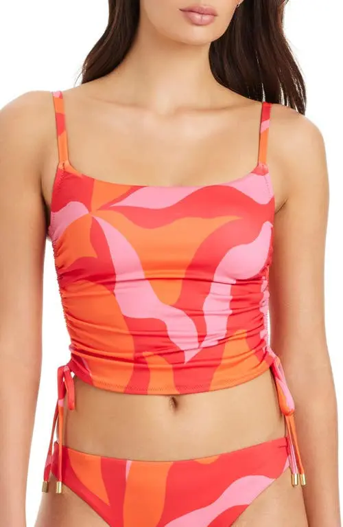 Sanctuary Abstract Print Tankini Top